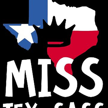 "Texas miss logo" Poster for Sale by pearlcarmon | Redbubble