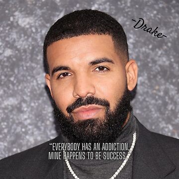 "Drake quote" Poster for Sale by Crushed Heart | Redbubble