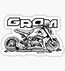 Honda Grom Stickers | Redbubble