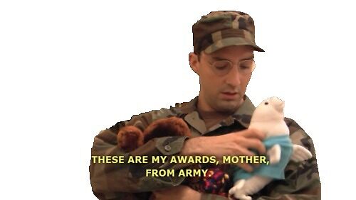 "arrested development, buster bluth - awards from army" by electricgal ...