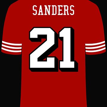 "Deion Sanders - 49ers " Sticker for Sale by ChristianasStit | Redbubble