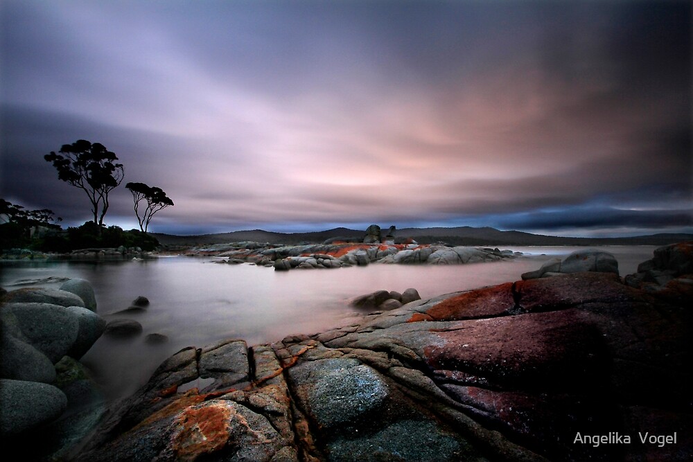 "Bay of Fires ..." by Angelika Vogel | Redbubble