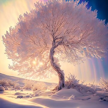 "Frozen Winter Tree in Wonderland 12" Poster for Sale by Art Dream ...