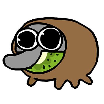 "kweeble" Sticker for Sale by green-dusk | Redbubble