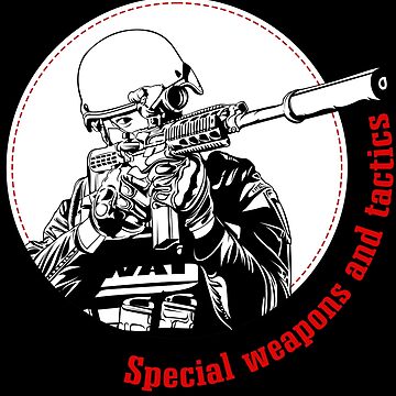 "SWAT (line art)" Poster for Sale by denvector | Redbubble