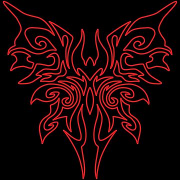 "Bayonetta 3 Demon symbol - Madama Butterfly" Sticker for Sale by ...