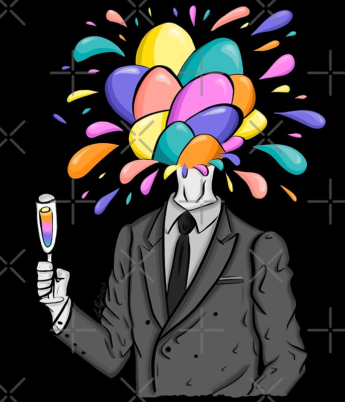 "Kingsman Exploding Head" by Sam Nygard | Redbubble