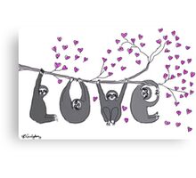 "Sloth Love Print" by Marybeth Cunningham | Redbubble