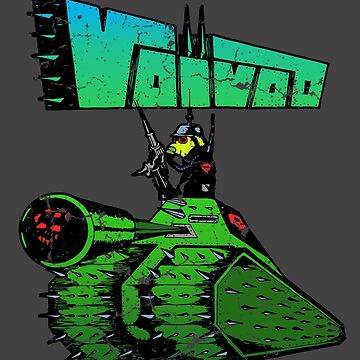 "Voivod Distressed" Sticker for Sale by Let-It-Rip | Redbubble
