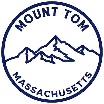 "Mount Tom Massachusetts" Sticker for Sale by designArt95 | Redbubble