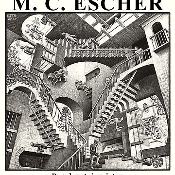 "M.C. Escher - Relativity - Staircases. Relativity by Maurits Cornelis ...