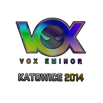 Pegatina for Sale con la obra «VOX Katowice 2014 holograma» de ...