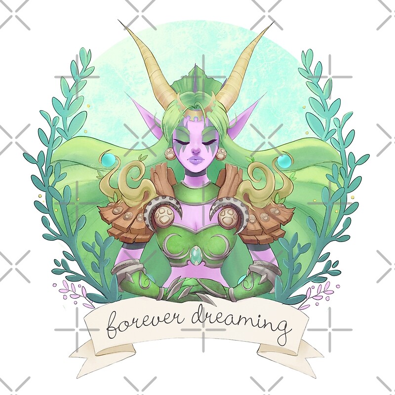 "Ysera of the Dream" by Tsepish | Redbubble