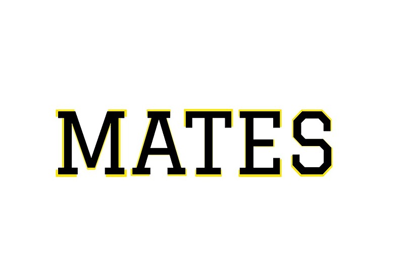 "MATES sticker" by Tufts Amalgamates | Redbubble