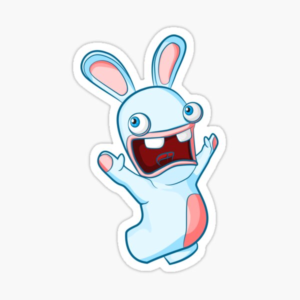 Rabbids Stickers | Redbubble