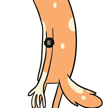 "Bluey Friends- Chilli" Sticker for Sale by Pawfoot | Redbubble