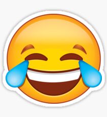 Pleurer Emoji Rire: Stickers | Redbubble