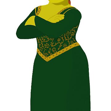 "Princess Fiona" Sticker for Sale by suresam | Redbubble