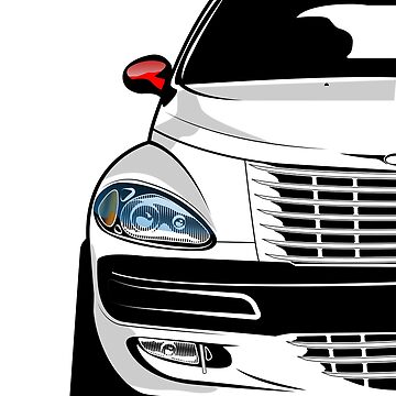 "PT Cruiser 2001" Sticker for Sale by lightsbuledok | Redbubble