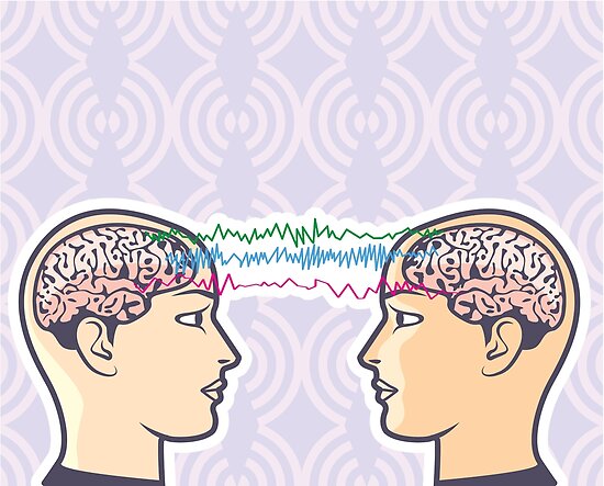 "Telepathy Mind Reading" Poster by vectorworks51 | Redbubble