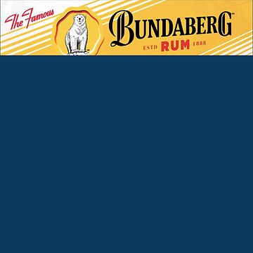 "Bundaberg Rum " Sticker for Sale by Funnylovely | Redbubble