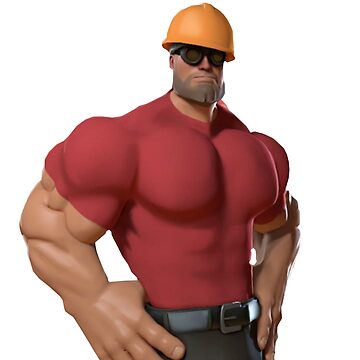 "TF2 Buff Engineer" Sticker for Sale by AndysArmoury | Redbubble