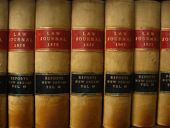 "Row of Antique Law Books Circa 1800" by John Kroetch | Redbubble