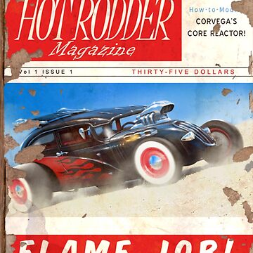 "HOT RODDER Magazine Vol.1 Issue 1 Flame Job! (Atomic Hot Rods!)" Art ...