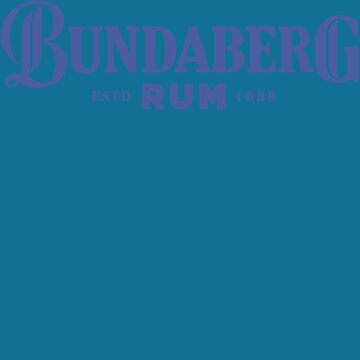 "Bundaberg Rum Design " Sticker for Sale by RanaSprouseyobk | Redbubble
