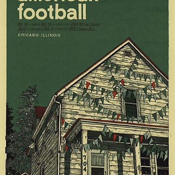 "American Football House" Poster for Sale by N4ST1C | Redbubble
