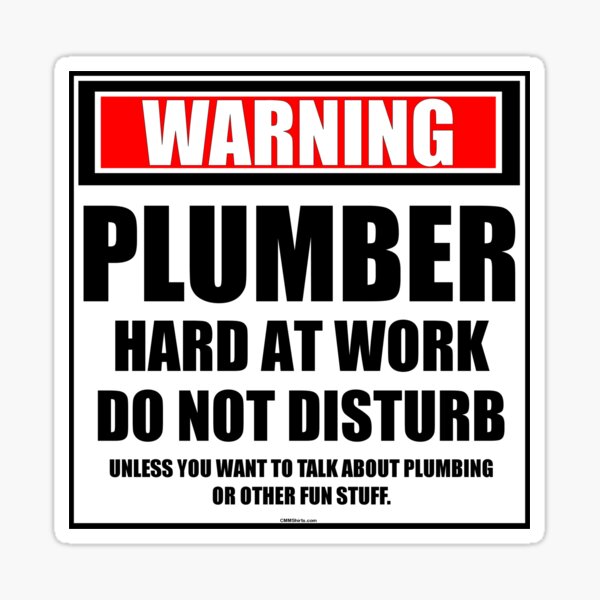 Plumbing Stickers | Redbubble