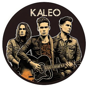 "Kaleo RockBand Rock Band Inspired Sticker" Essential T-Shirt for Sale ...