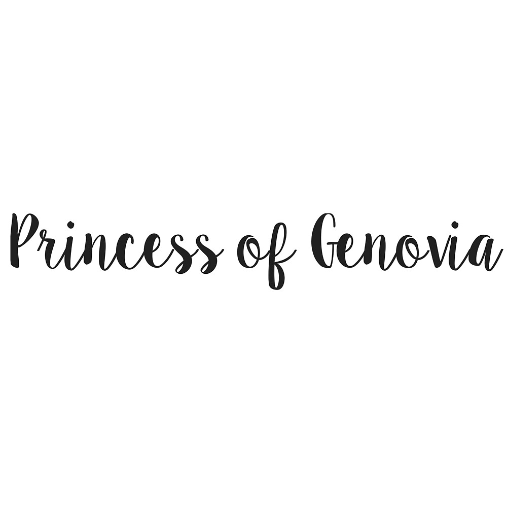 "Princess of Genovia" by tbtamp | Redbubble