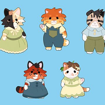 "Warriors calico critters fam sticker sheet! " Essential T-Shirt for ...