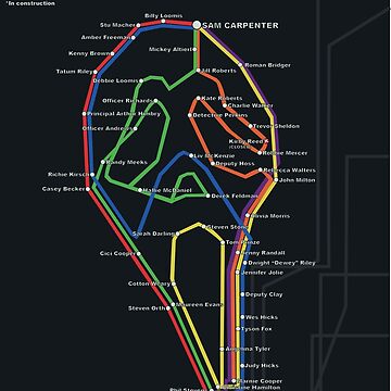 "NYC Subway Ghost Face" Essential T-Shirt for Sale by Cedsstuff | Redbubble