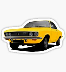 Opel Manta Stickers | Redbubble