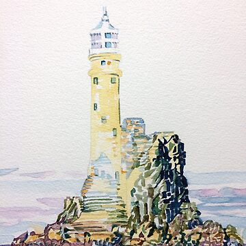 "Fastnet Rock Lighthouse, Atlantic Ocean, Ireland " Sticker for Sale by ...