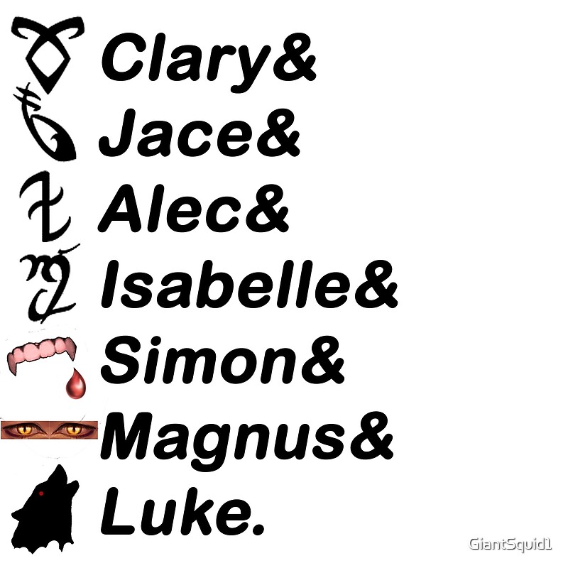 "Shadowhunter Names" by GiantSquid1 | Redbubble