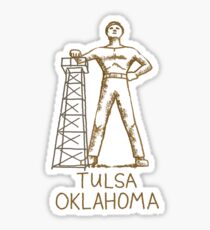 Tulsa Stickers | Redbubble