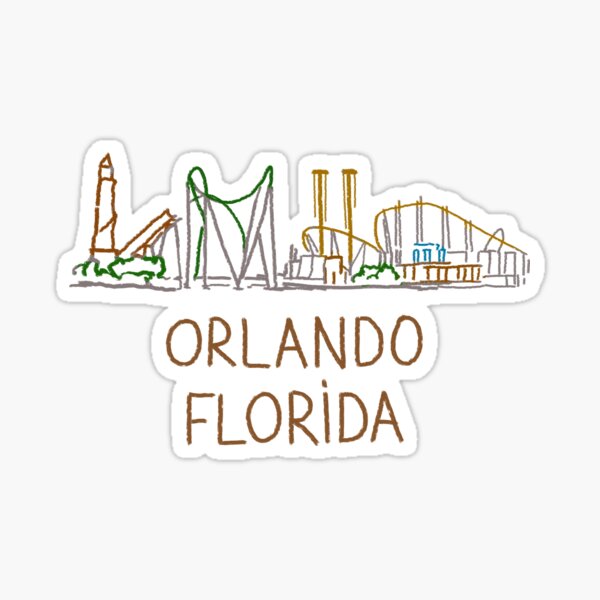 Orlando Stickers | Redbubble