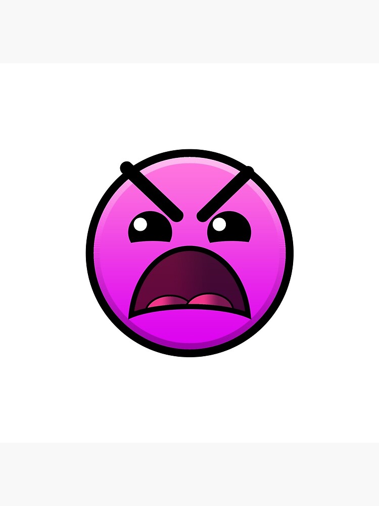 "Geometry dash insane" Throw Pillow by CoryBaxter | Redbubble