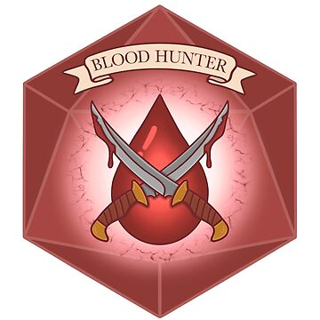 "Blood Hunter Class" Sticker for Sale by arkroogs | Redbubble