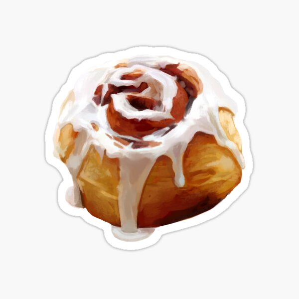 Cinnamon Roll Stickers | Redbubble