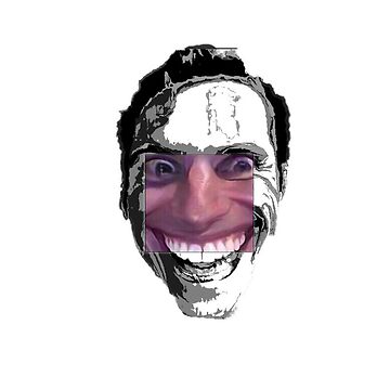 "Jerma Sus Emerging in Color" Sticker for Sale by cooldogpics | Redbubble