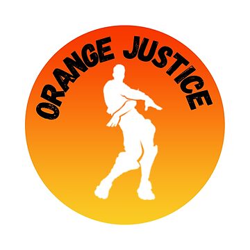 "Orange Justice Kid Dance Meme" Sticker for Sale by ArtfulCreations ⭐⭐⭐ ...