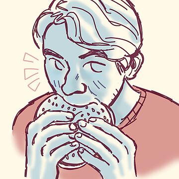 "Jerma Burger" Sticker for Sale by catboymalewife | Redbubble