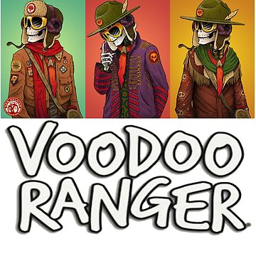 "Voodoos Rangers, IPA Juicy Haze new Belgium" Sticker for Sale by ...