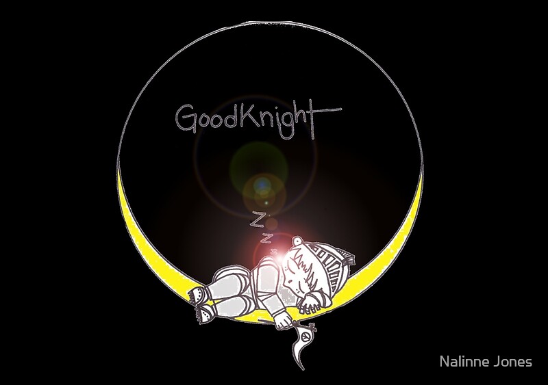 "Goodnight GoodKnight" by Nalinne Jones | Redbubble
