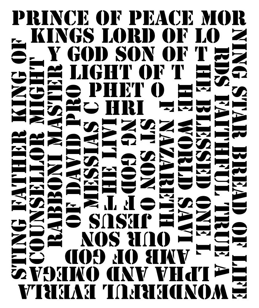 "Prince of Peace -- Names of Jesus" by BibleRhymes | Redbubble