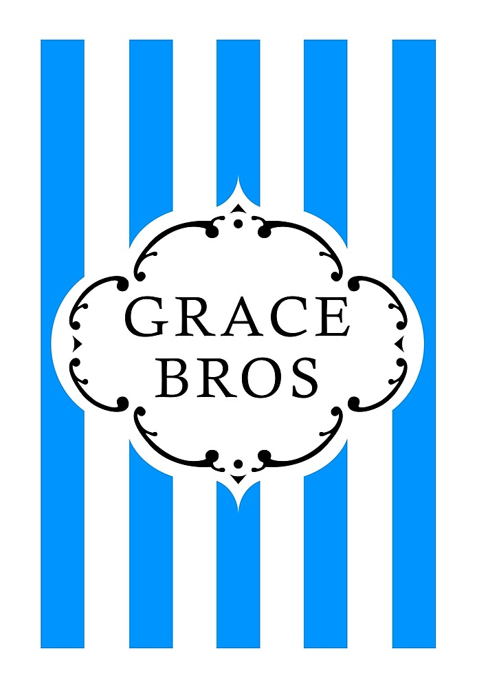 "GRACE BROS" by Clayton Hickman | Redbubble